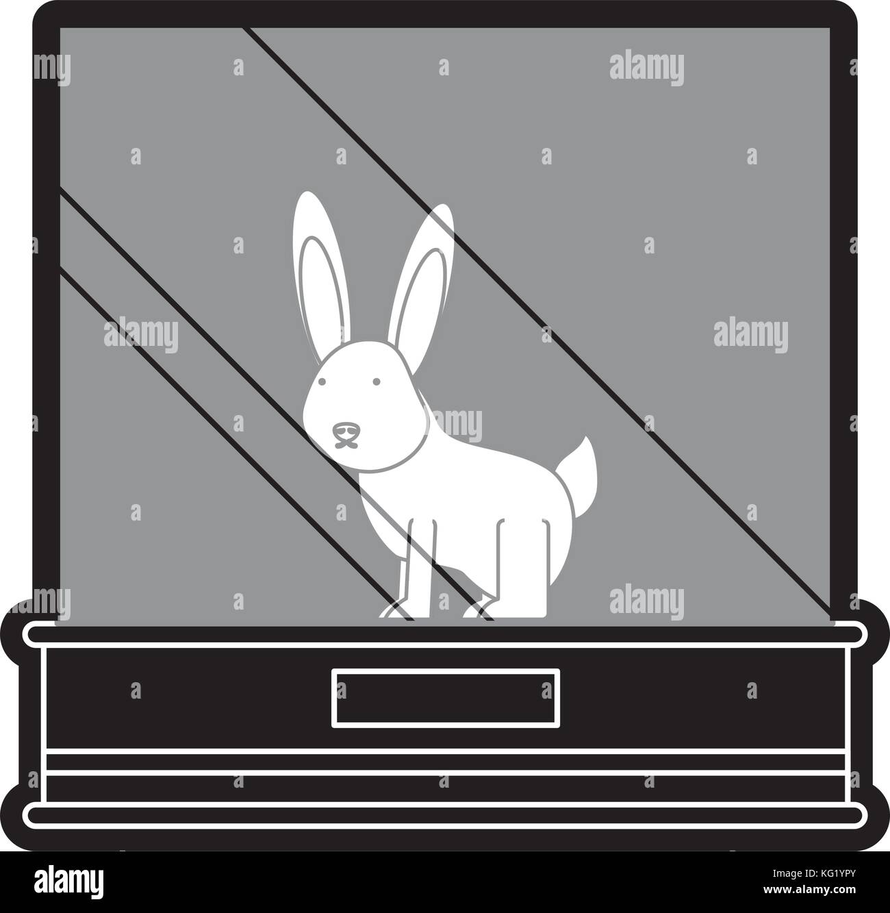 rabbit vector illustration Stock Vector Image & Art - Alamy