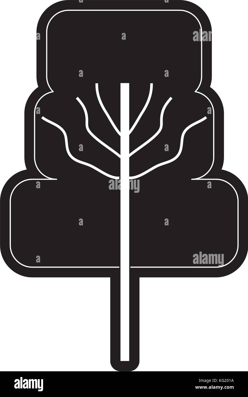 tree vector illustration Stock Vector Image & Art - Alamy