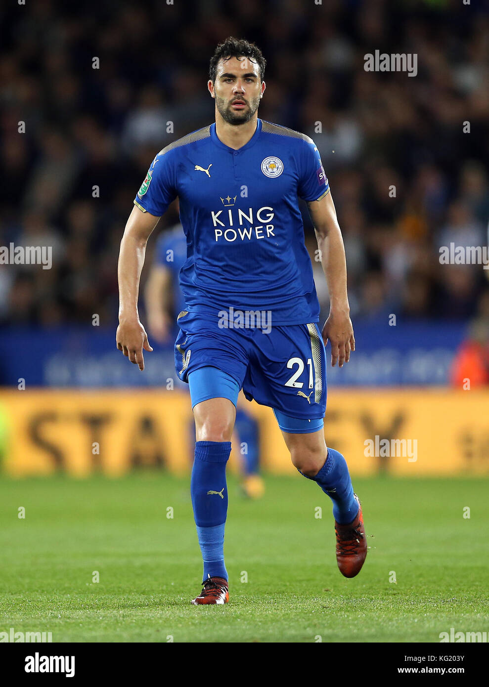 Vicente Iborra Leicester City Stock Photo Alamy