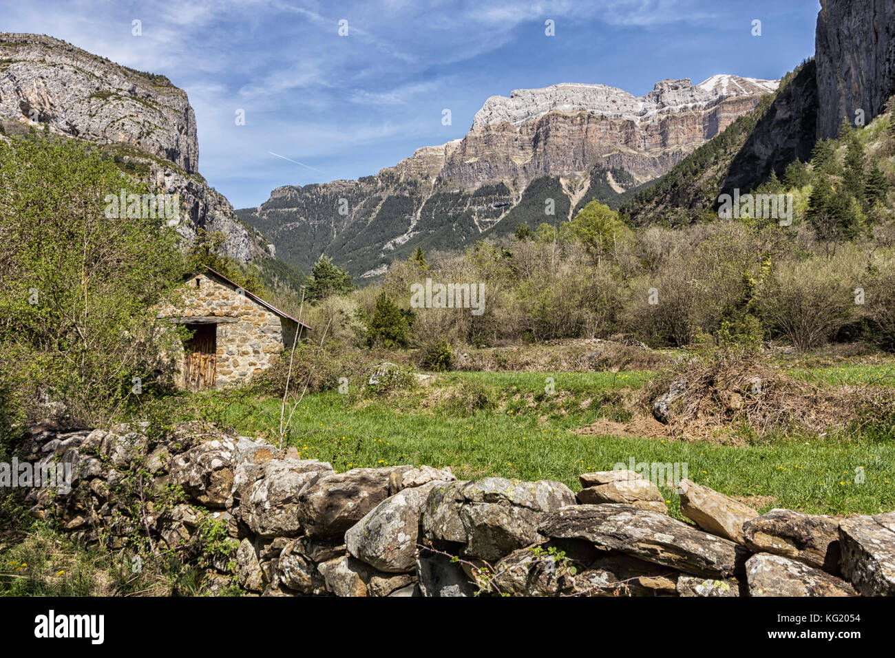 landscape in pyrenees Stock Photo - Alamy
