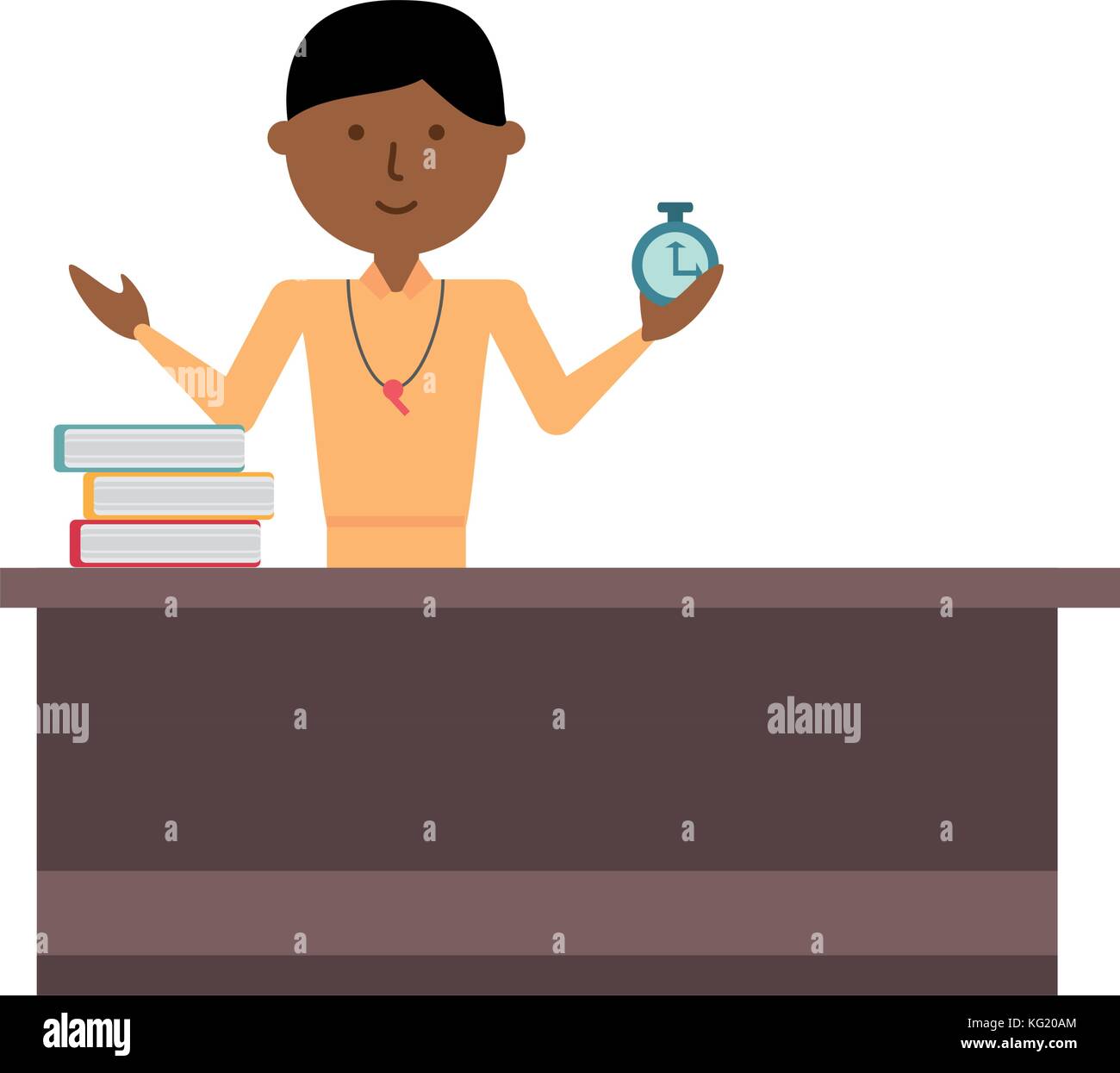 teacher man vector illustration Stock Vector Image & Art - Alamy