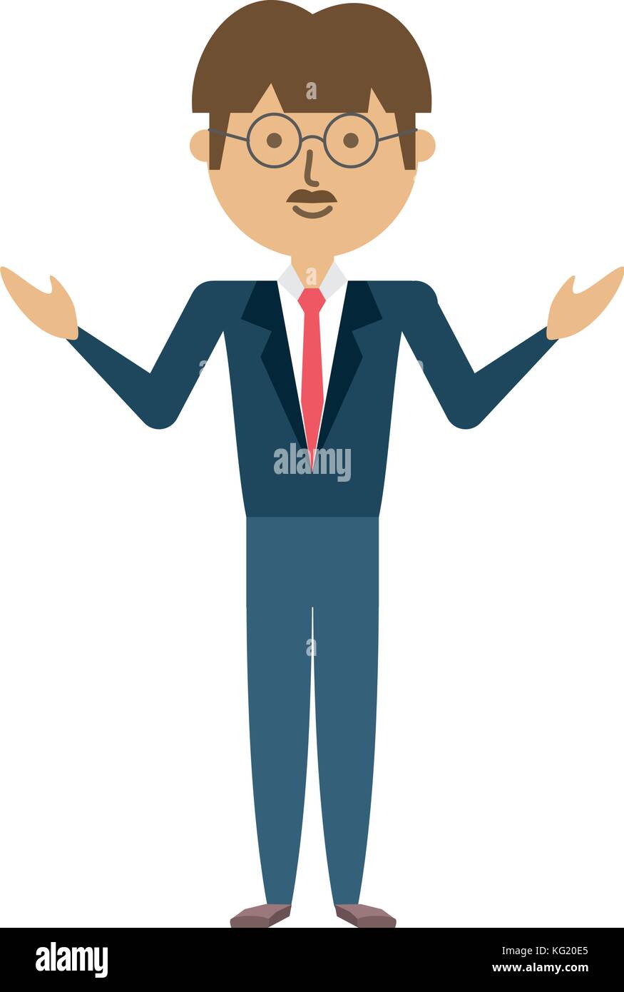 teacher man vector illustration Stock Vector Image & Art - Alamy
