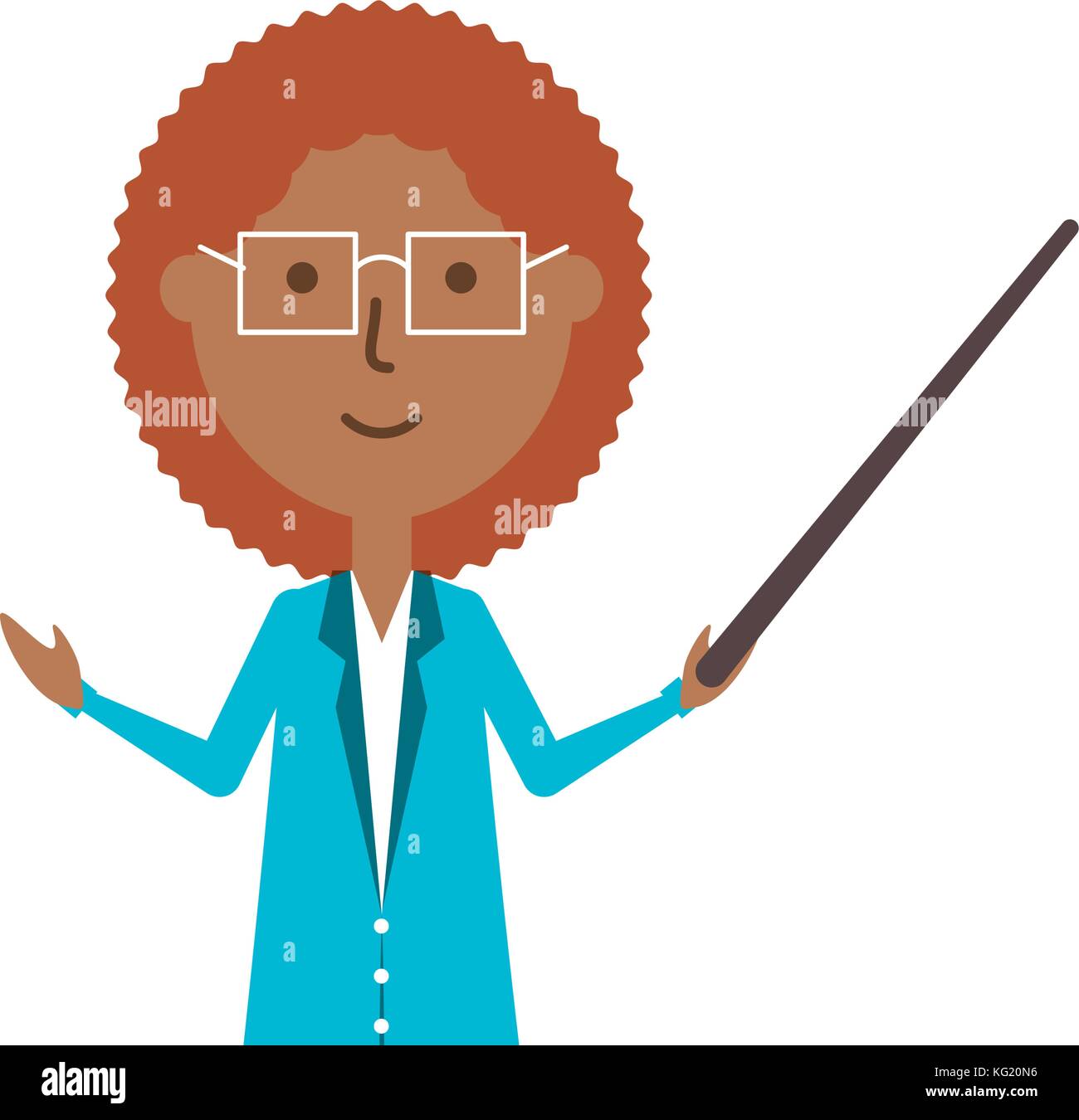 teacher woman vector illustration Stock Vector Image & Art - Alamy