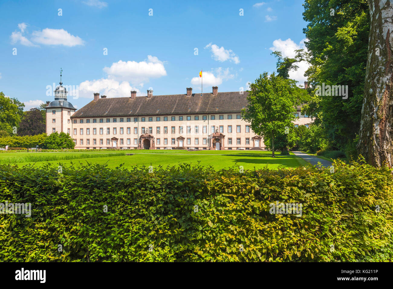Höxter , Nordrhein-Westfalen , Germany : Schloss Corvey Stock Photo - Alamy