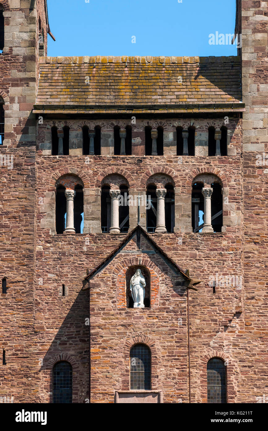 Höxter , Nordrhein-Westfalen , Germany : Schloss Corvey , Westwerk der ...