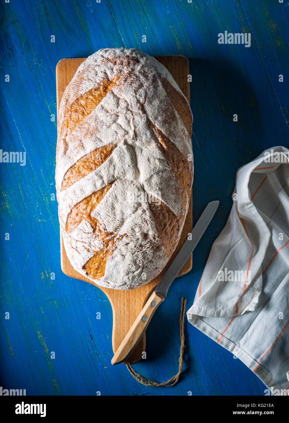 Tasty fresh baked bread Stock Photo - Alamy