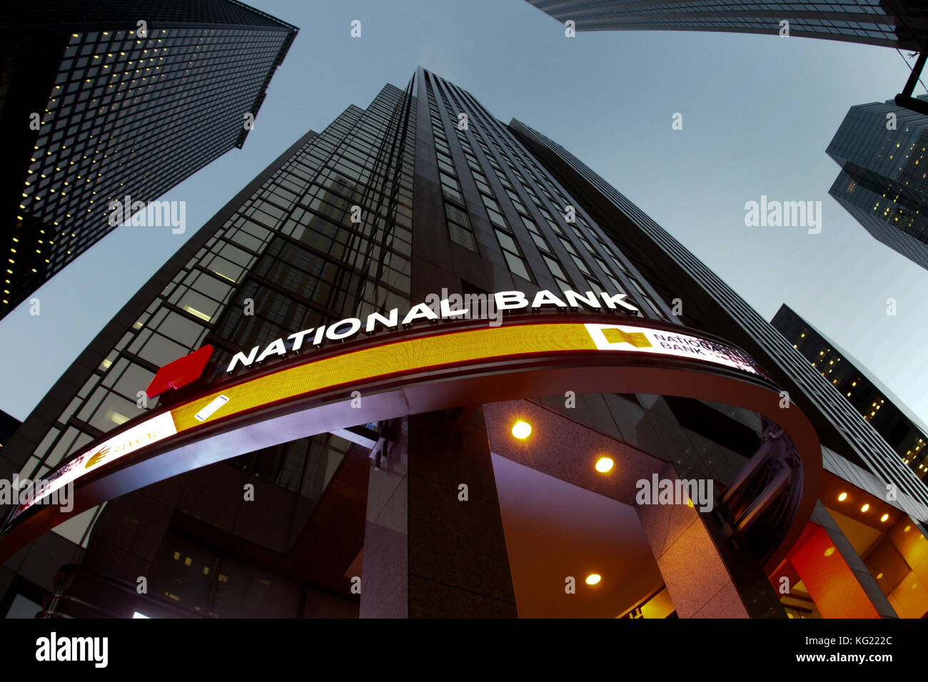 Toronto,Canada,16 November,2011.National bank headquarters in downtown ...