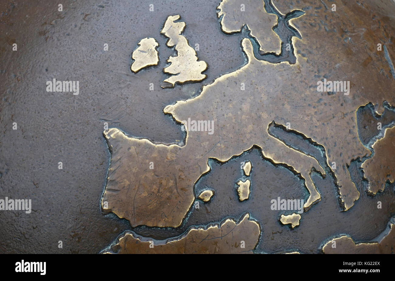 European countries map continental hi-res stock photography and images ...