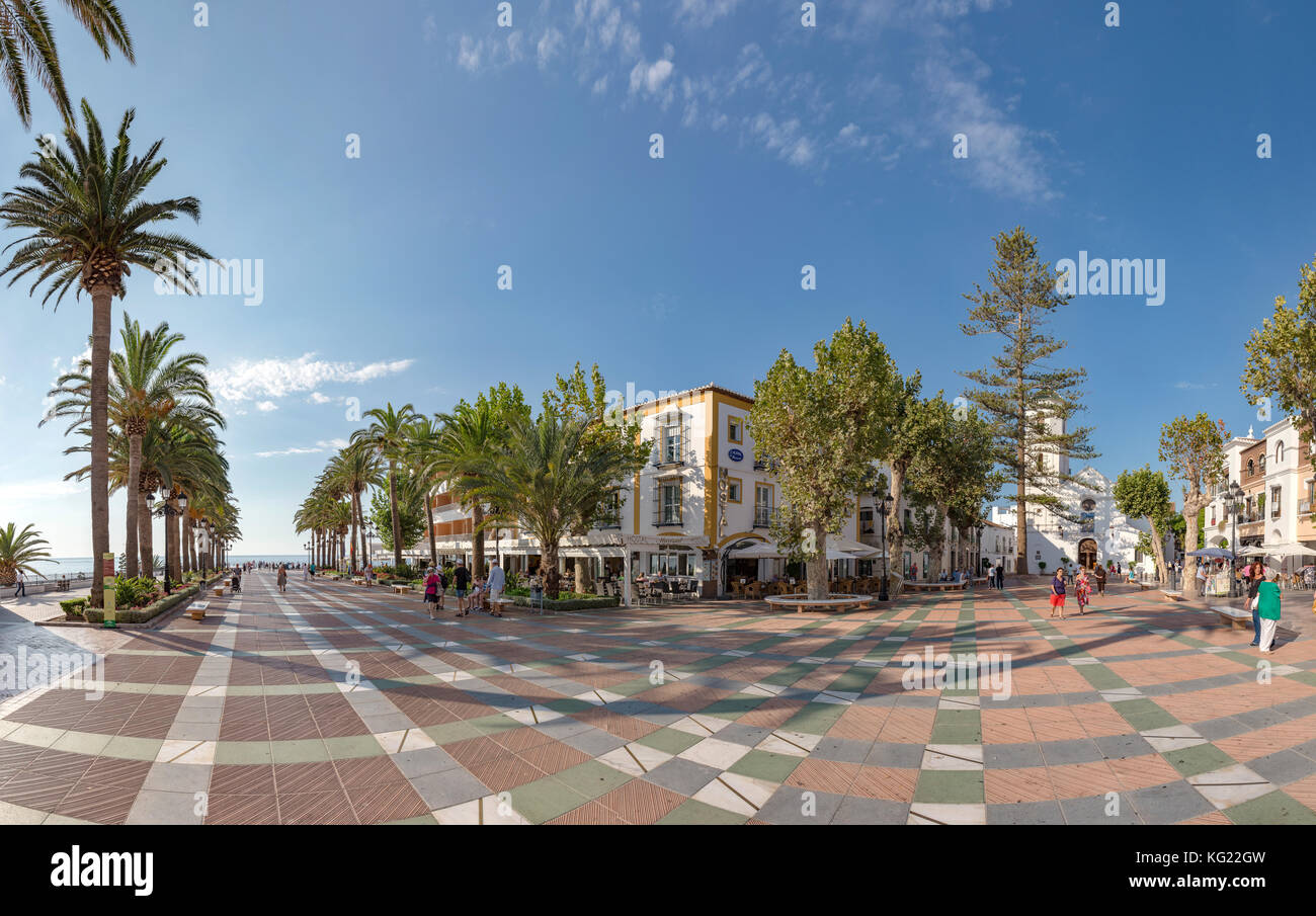 Balcon de Europa square, Spain *** Local Caption *** city, village ...