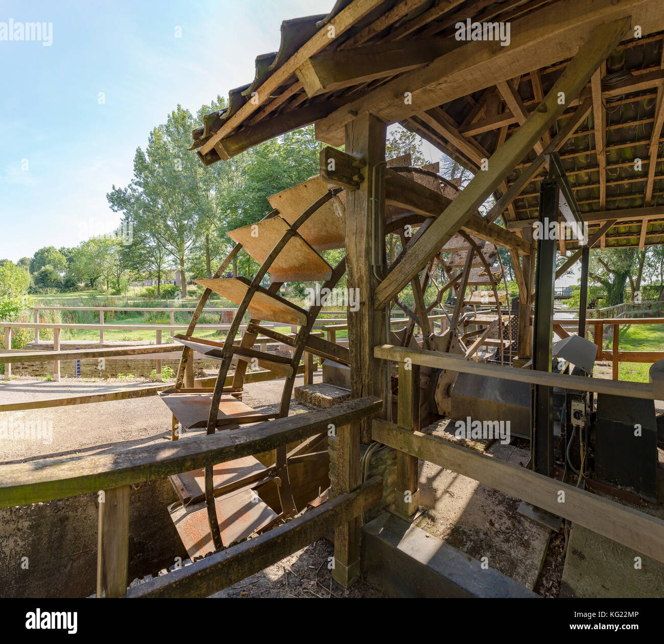 Windmill forest hi-res stock photography and images - Alamy