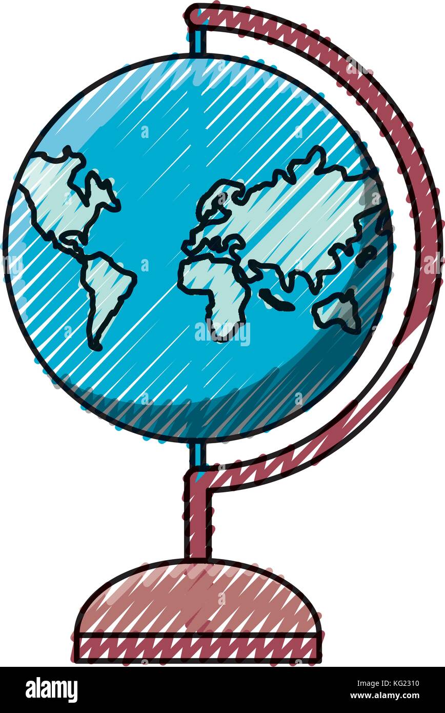 global planet vector illustration Stock Vector Image & Art - Alamy