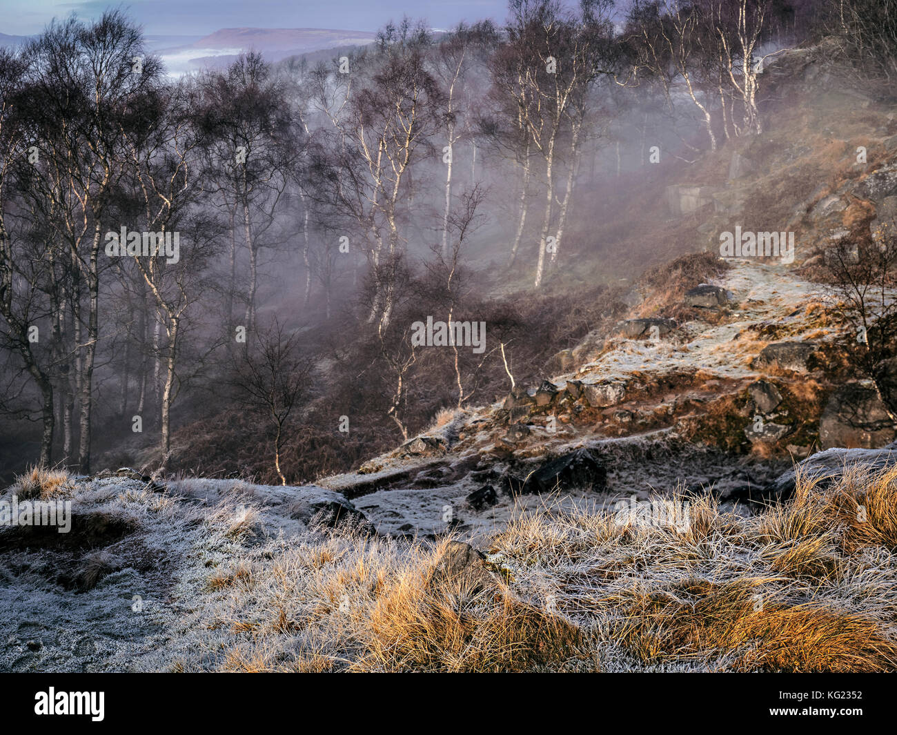 PEAK DISTRICT, DERBYSHIRE: Landscape taken at Lawrence field close by ...