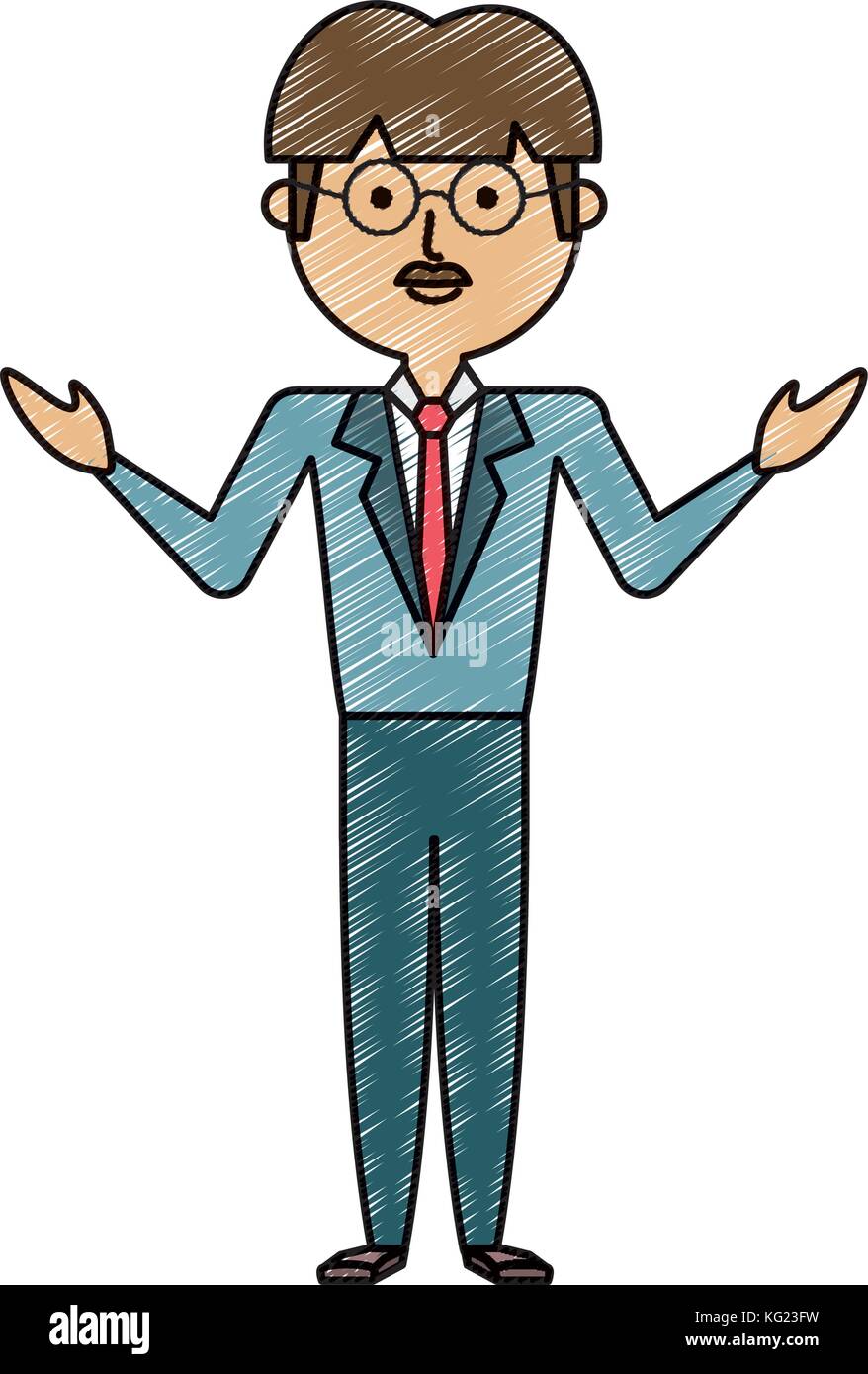 teacher man vector illustration Stock Vector Image & Art - Alamy