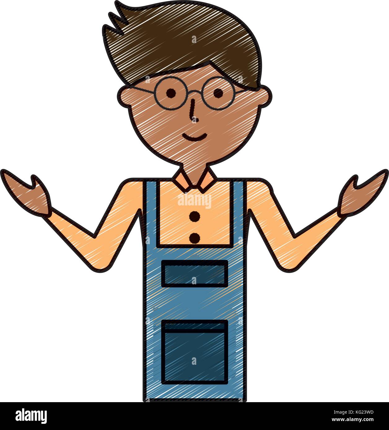 teacher man vector illustration Stock Vector Image & Art - Alamy