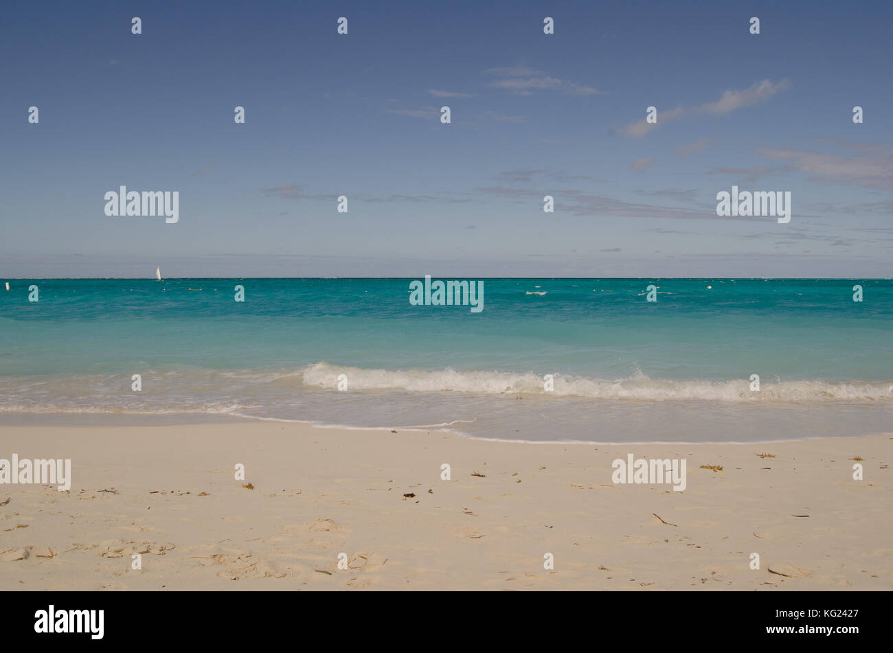 Grace Bay Beach, Providenciales, Turks & Caicos Stock Photo - Alamy