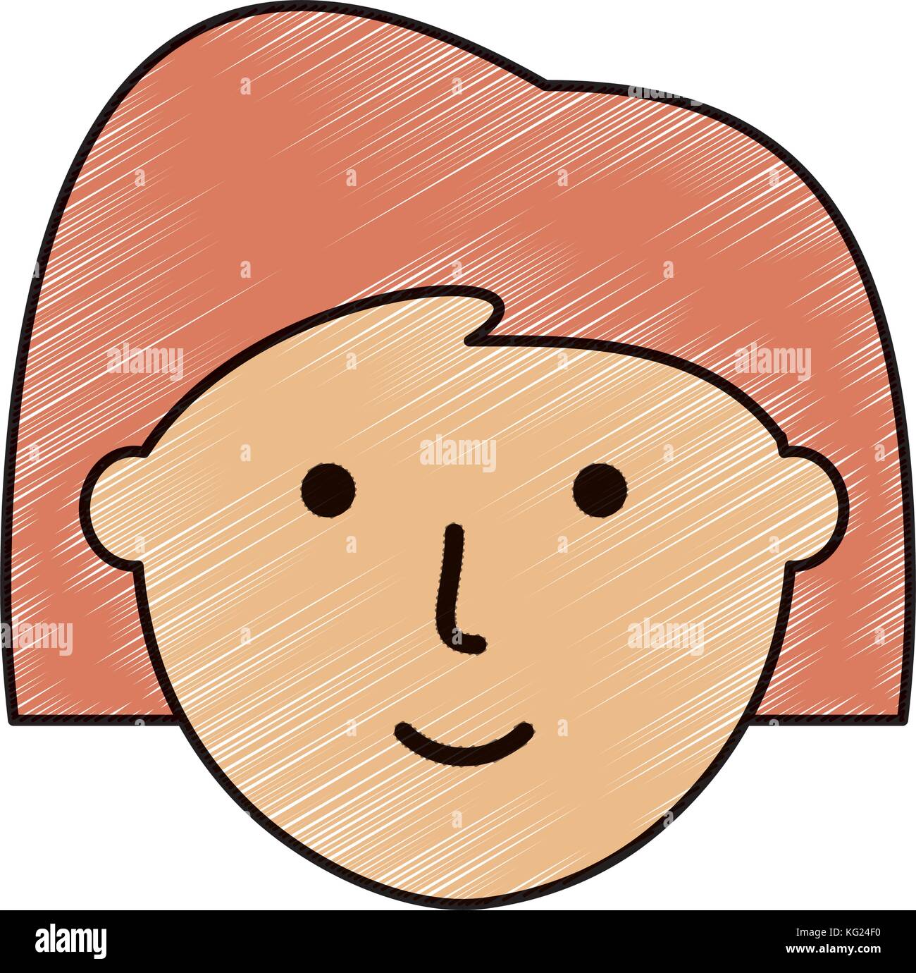 woman face vector illustration Stock Vector Image & Art - Alamy