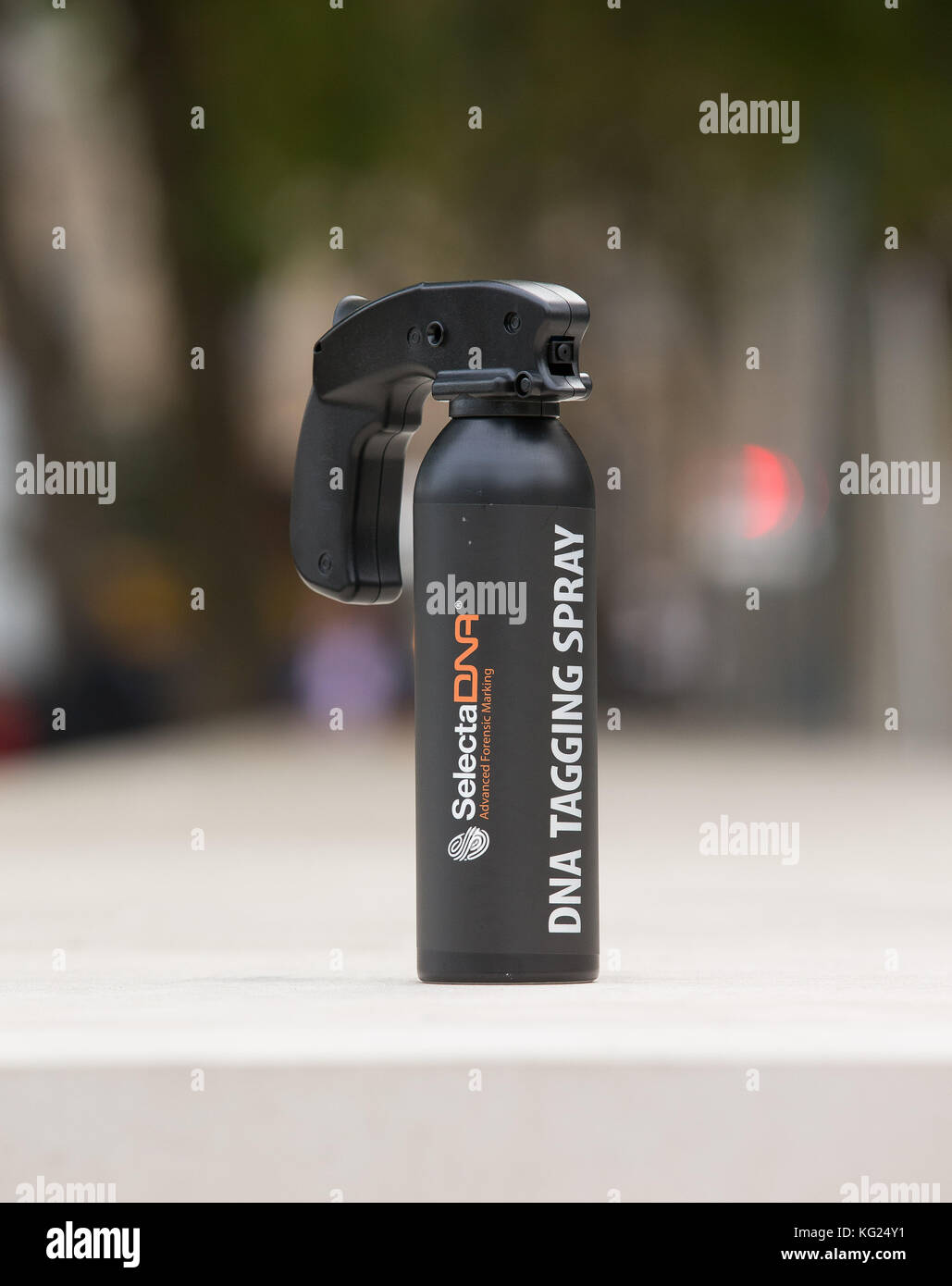 SelectaDNA DNA Tagging Spray which will be used by the Metropolitan ...