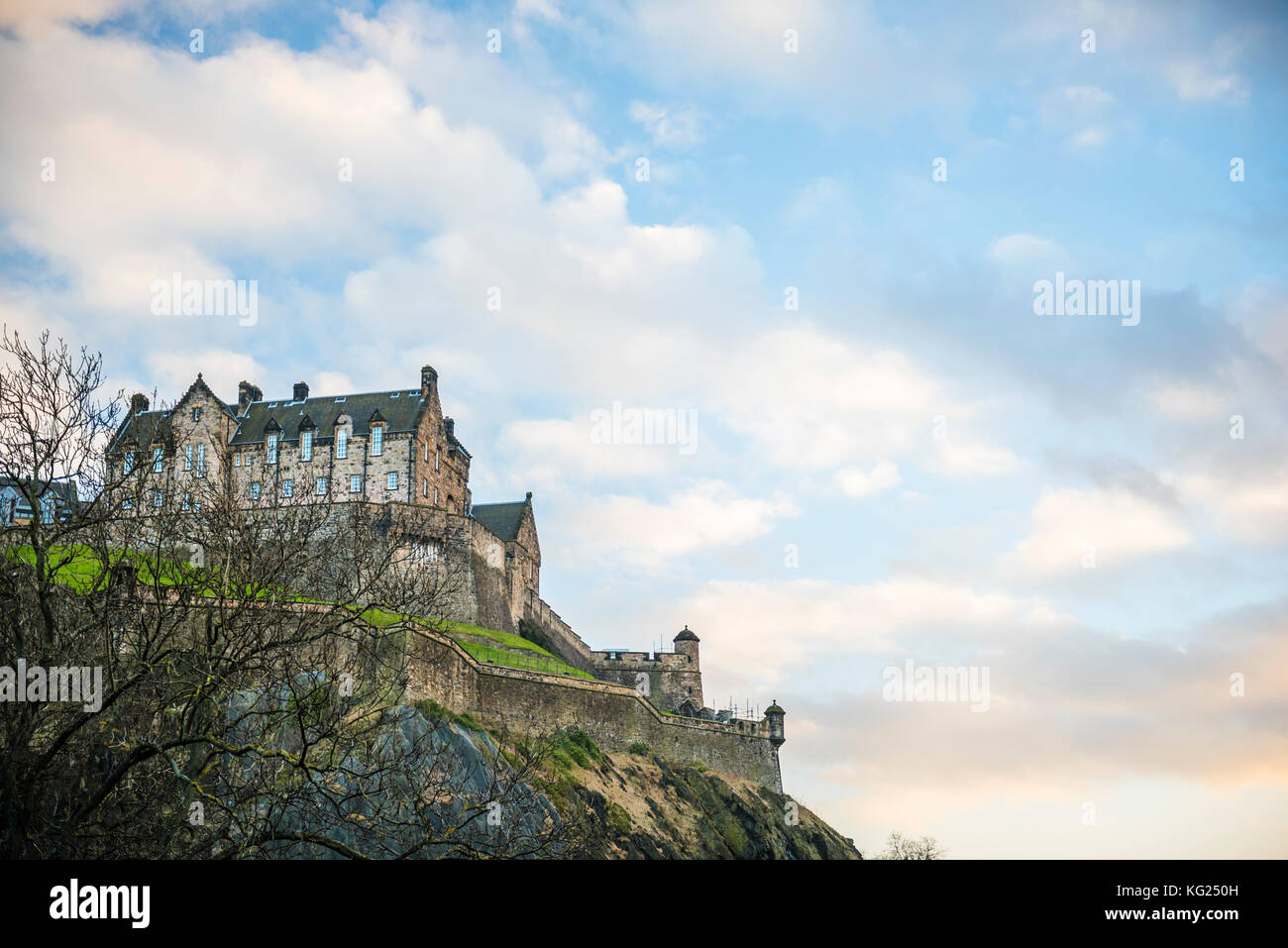 Edinburgh Castle, UNESCO World Heritage Site, Edinburgh, Scotland ...