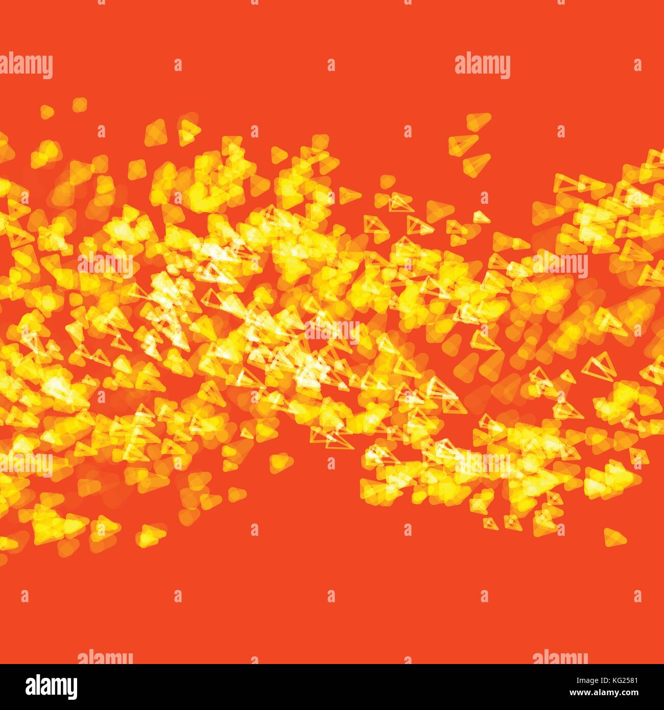Array with Dynamic Emitted Particles. Abstract Background. Bokeh Effect. Motion Vector ...