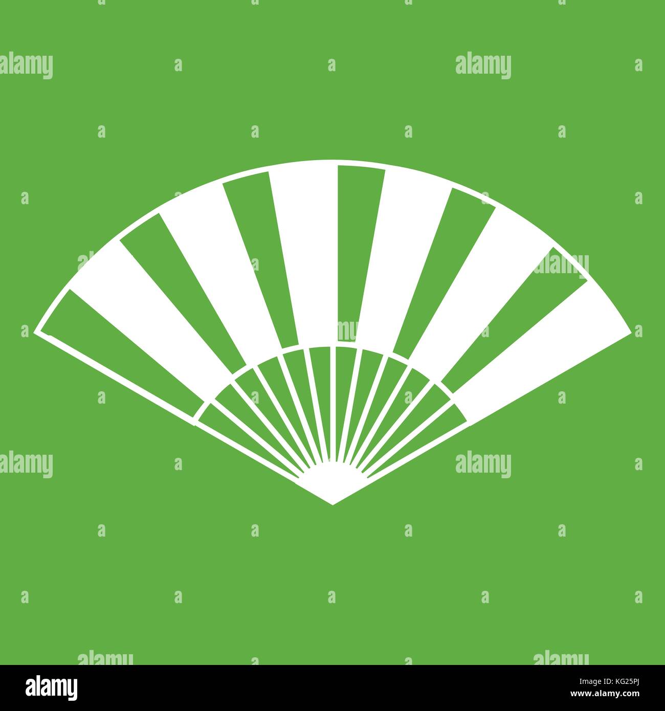Fan icon green Stock Vector Image & Art - Alamy