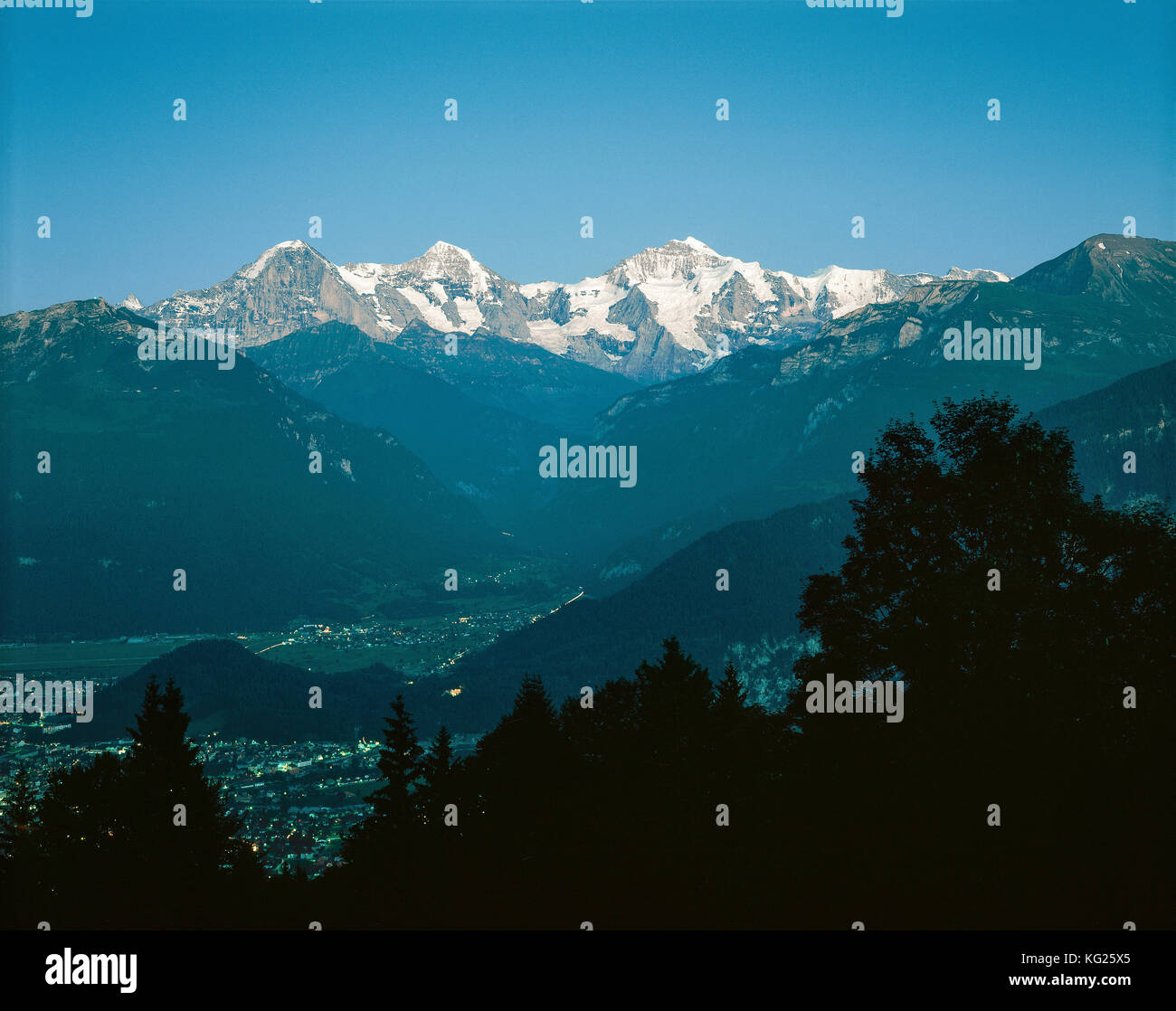 Eiger, Mönch, Jungfrau Interlaken, Schweiz, Alpen, Switzerland ...