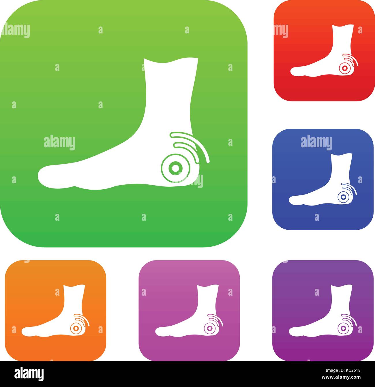 Bottom of foot anatomy Stock Vector Images - Alamy