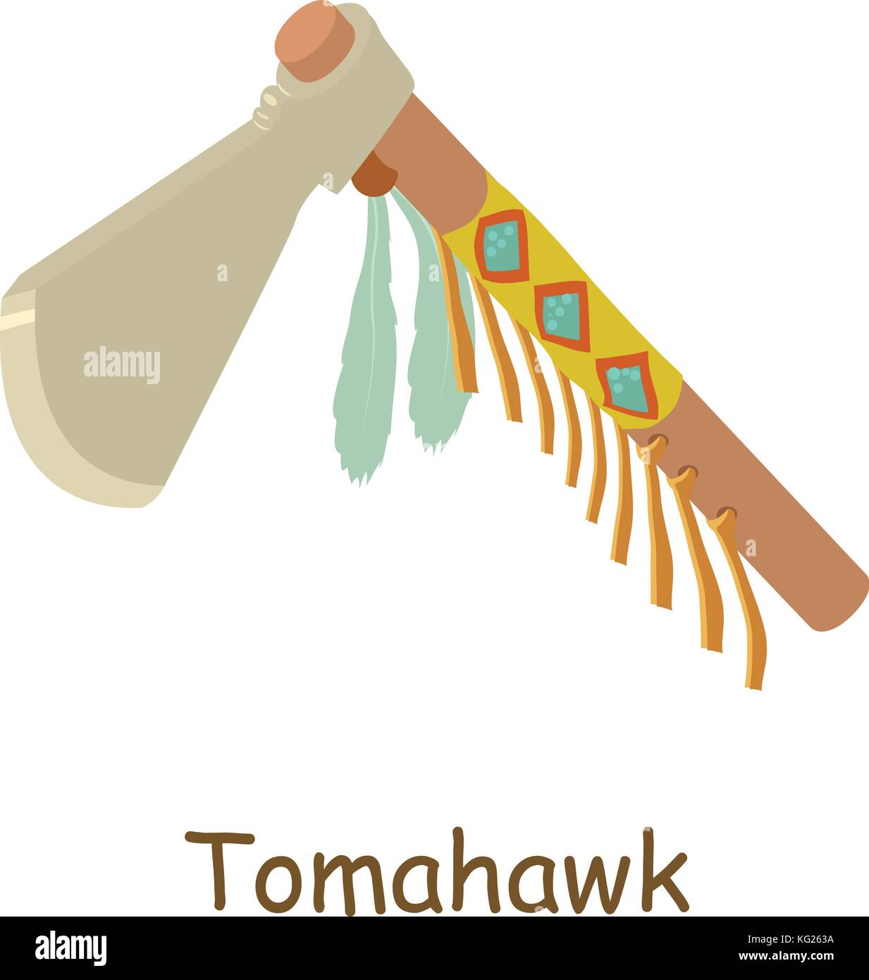 Indian tomahawk tattoo hi-res stock photography and images - Alamy