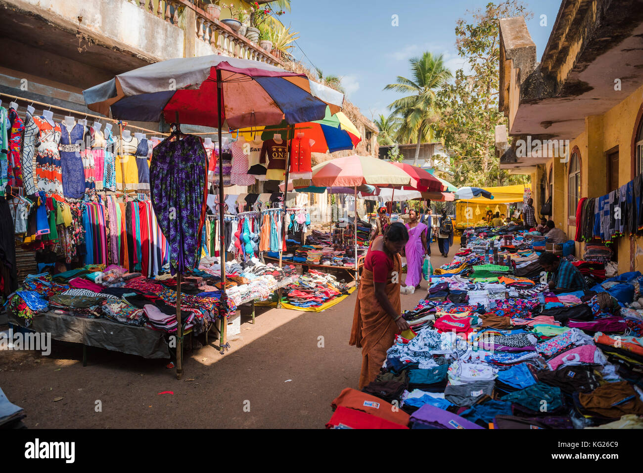 Chaudi Market, Goa, India, Asia Stock Photo - Alamy