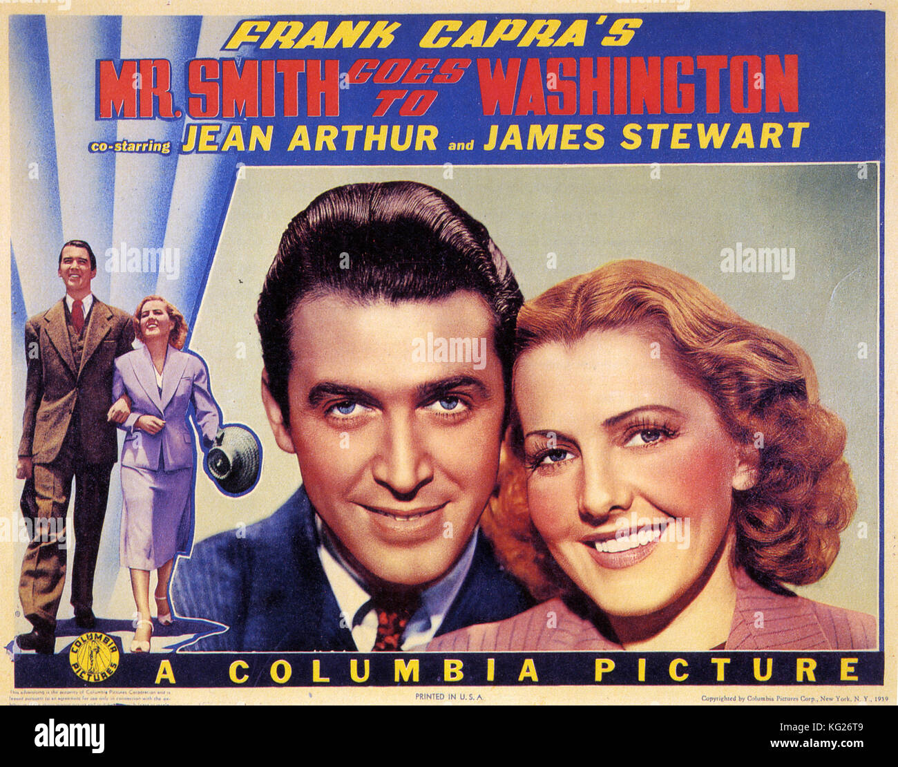 MR.SMITH GOES TO WASHINGTON 1936 Columbia Pictures film with Jean ...