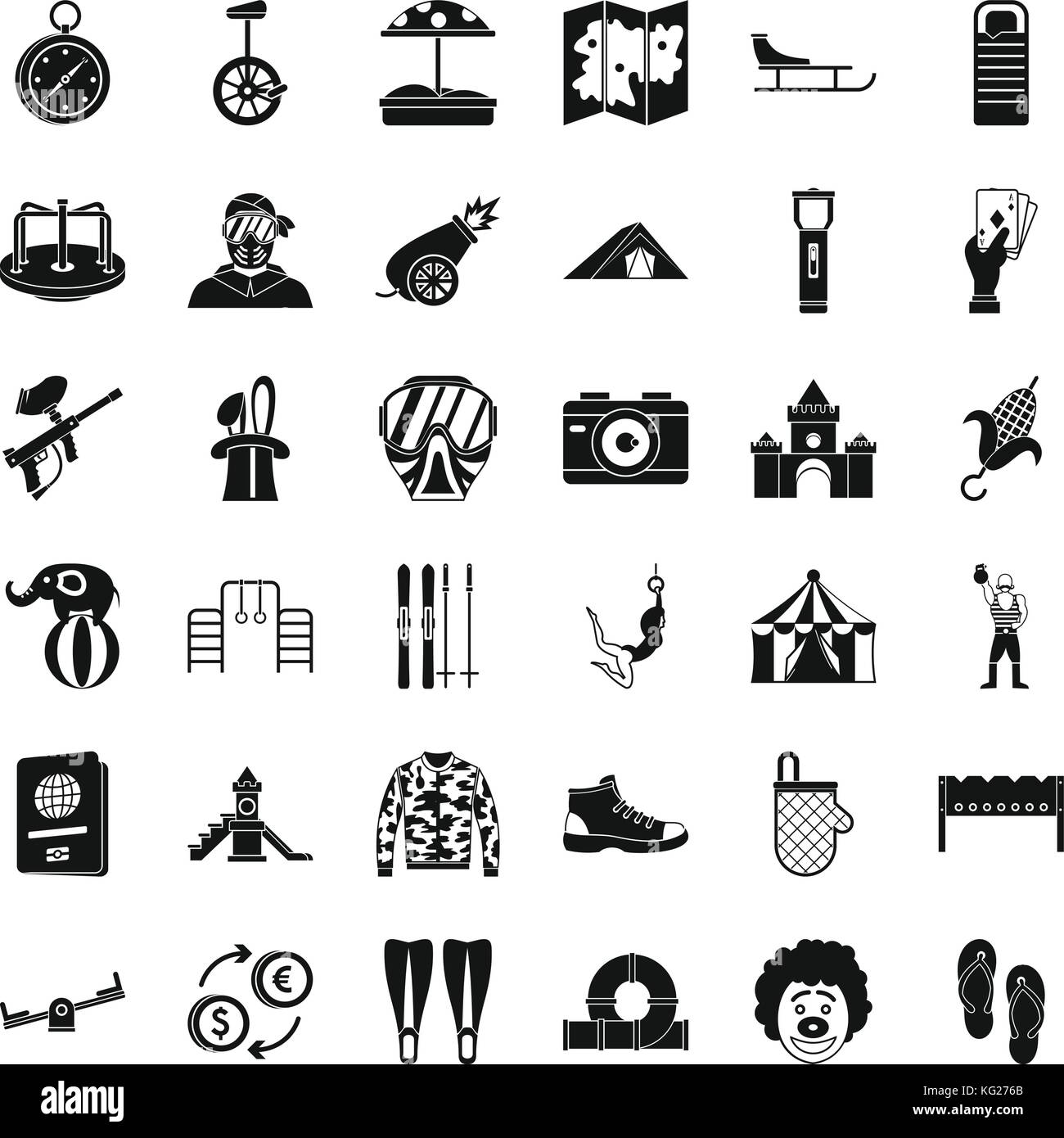 Present icons set, simple style Stock Vector Image & Art - Alamy