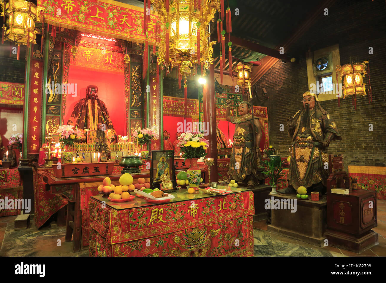 Pak Tai Temple, built in 1863, Wan Chai, Hong Kong Island, Hong Kong ...