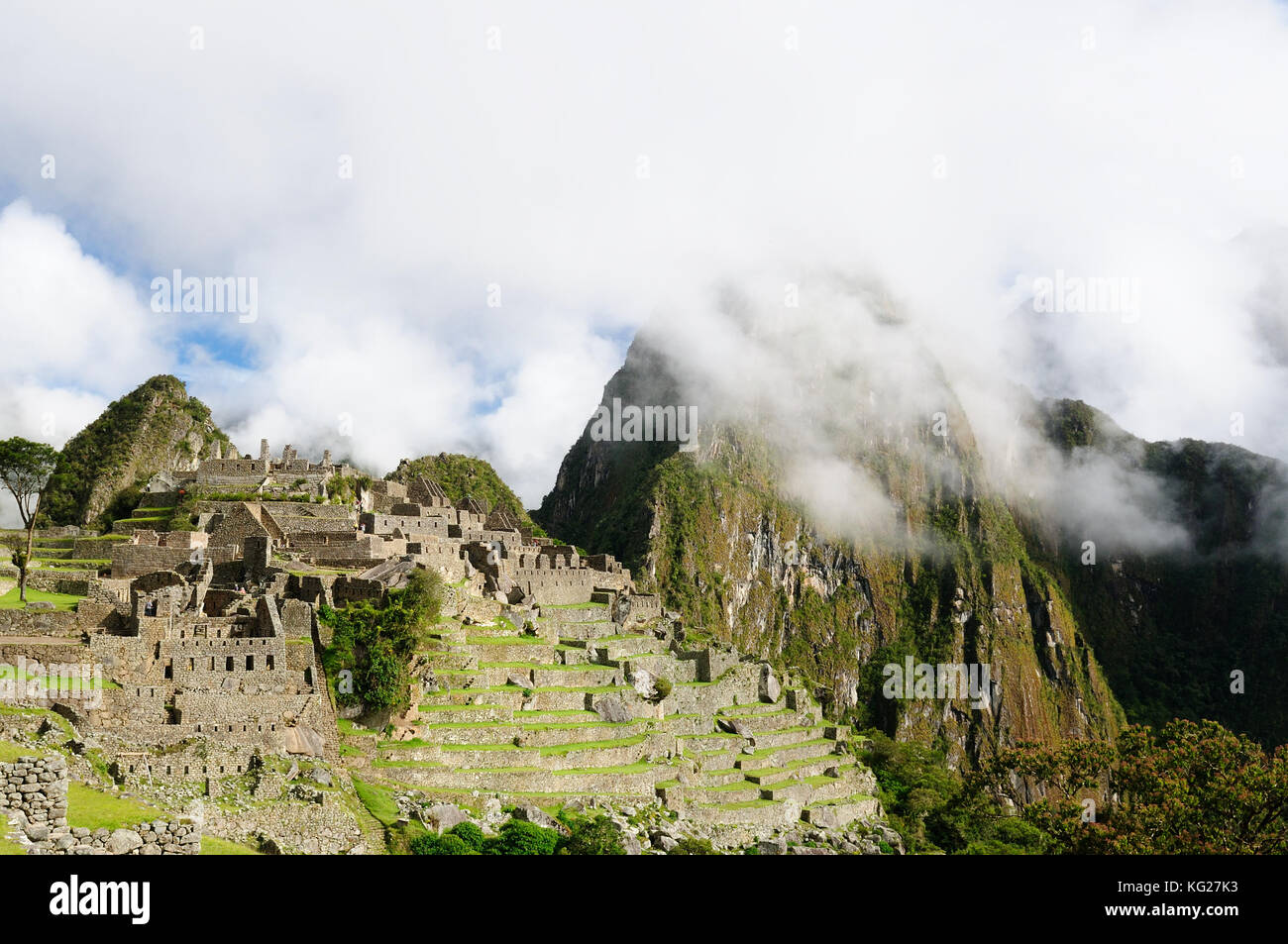 Peru, Machu Picchu the lost ancient incas town on the Inka Trail, Lost ...