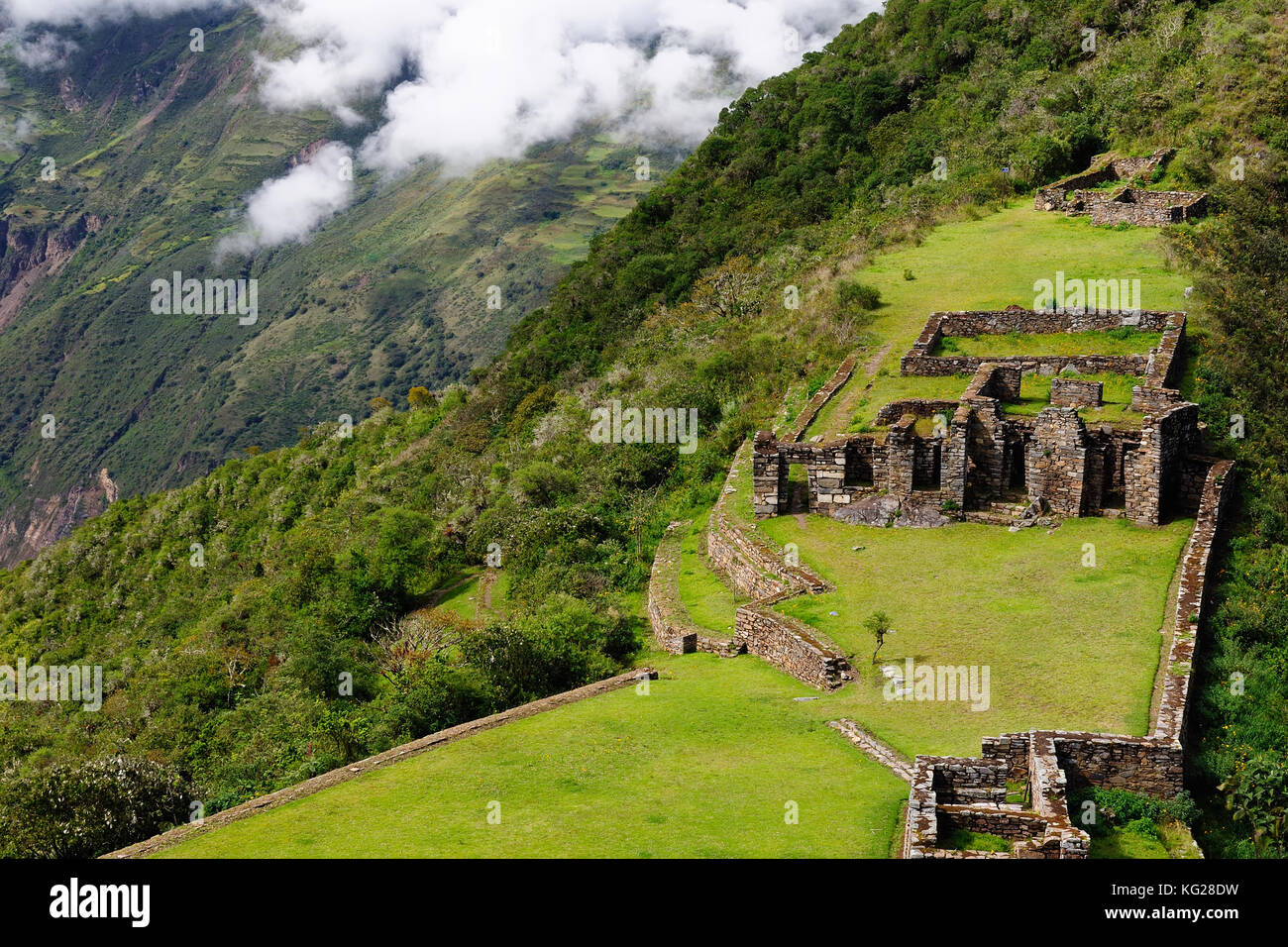 South America - Choquequirao lost ruins (mini - Machu Picchu), remote ...
