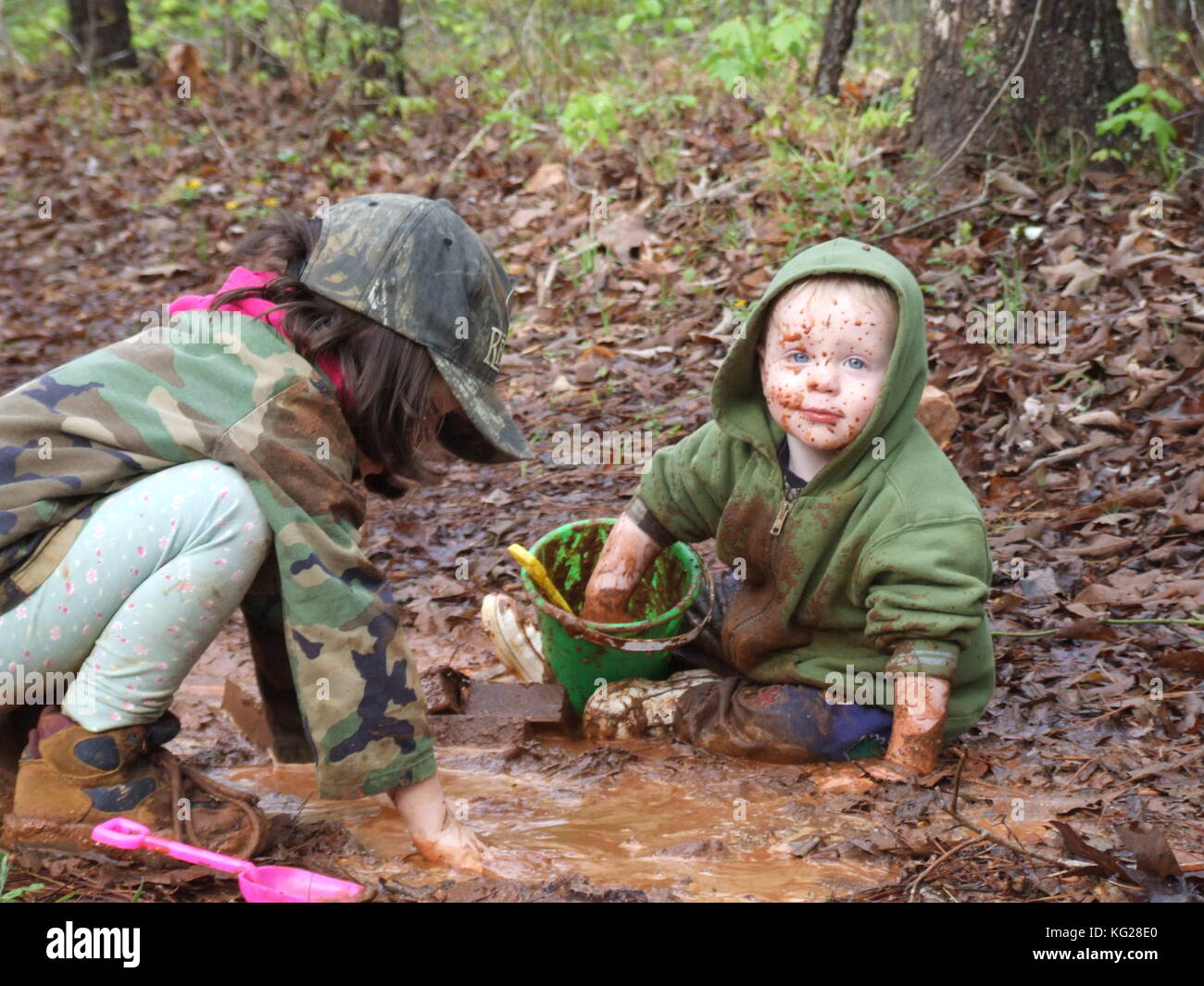 Muddy Kids High Resolution Stock Photography and Images - Alamy