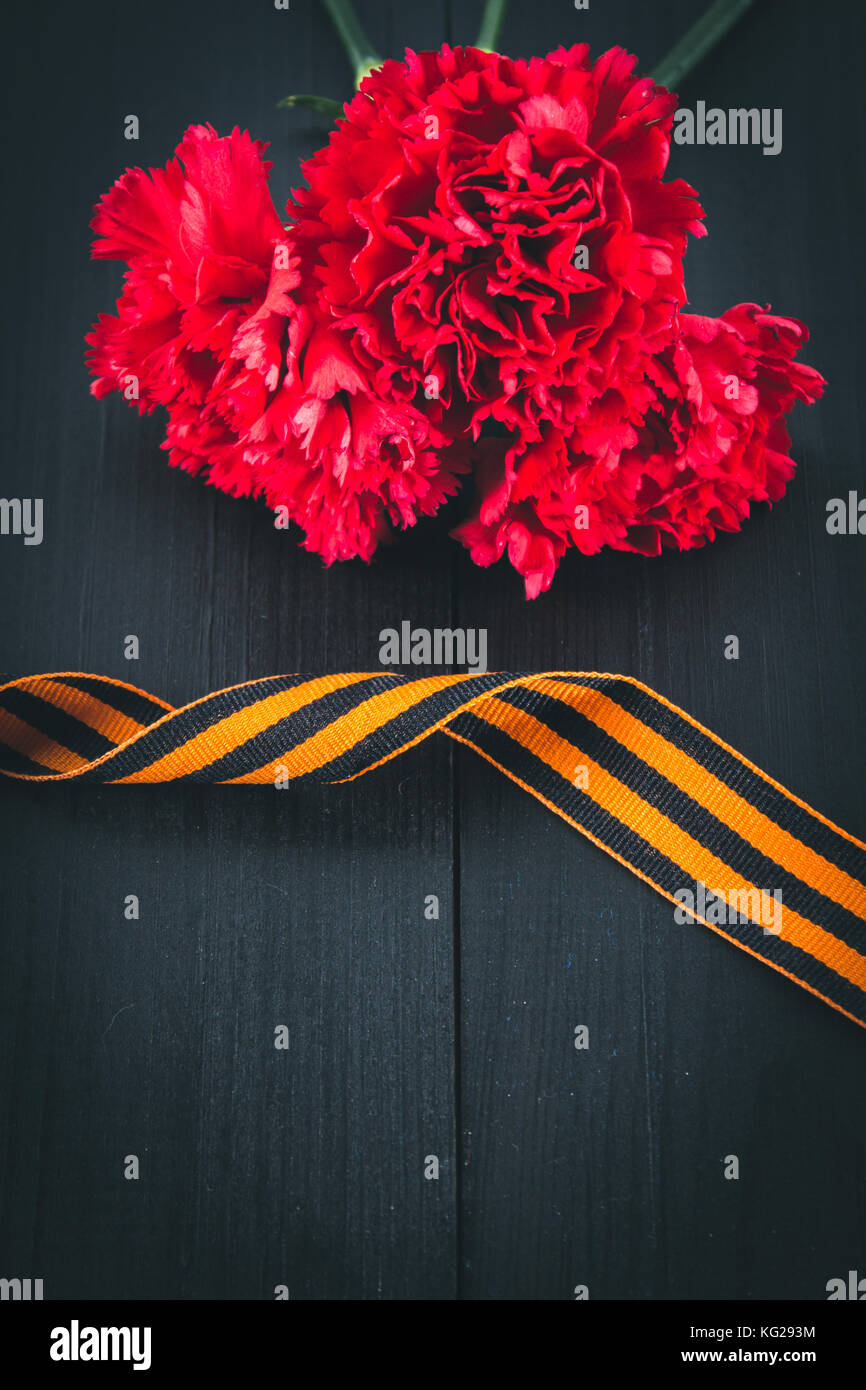 Carnation tied ribbon hi-res stock photography and images - Alamy
