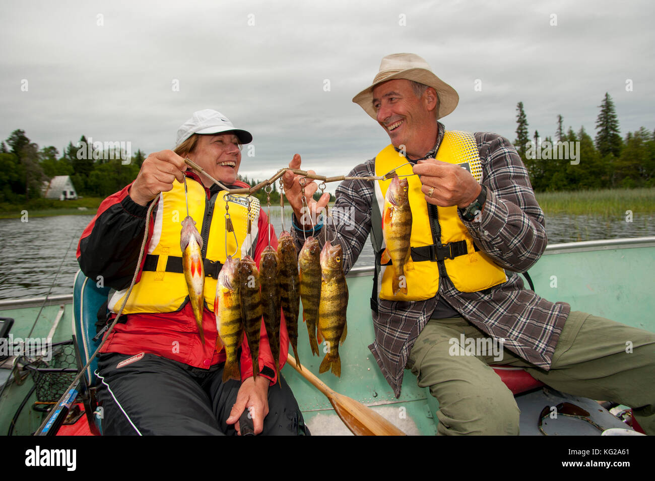 Guide And Female Angler Stock Photos & Guide And Female Angler Stock ...