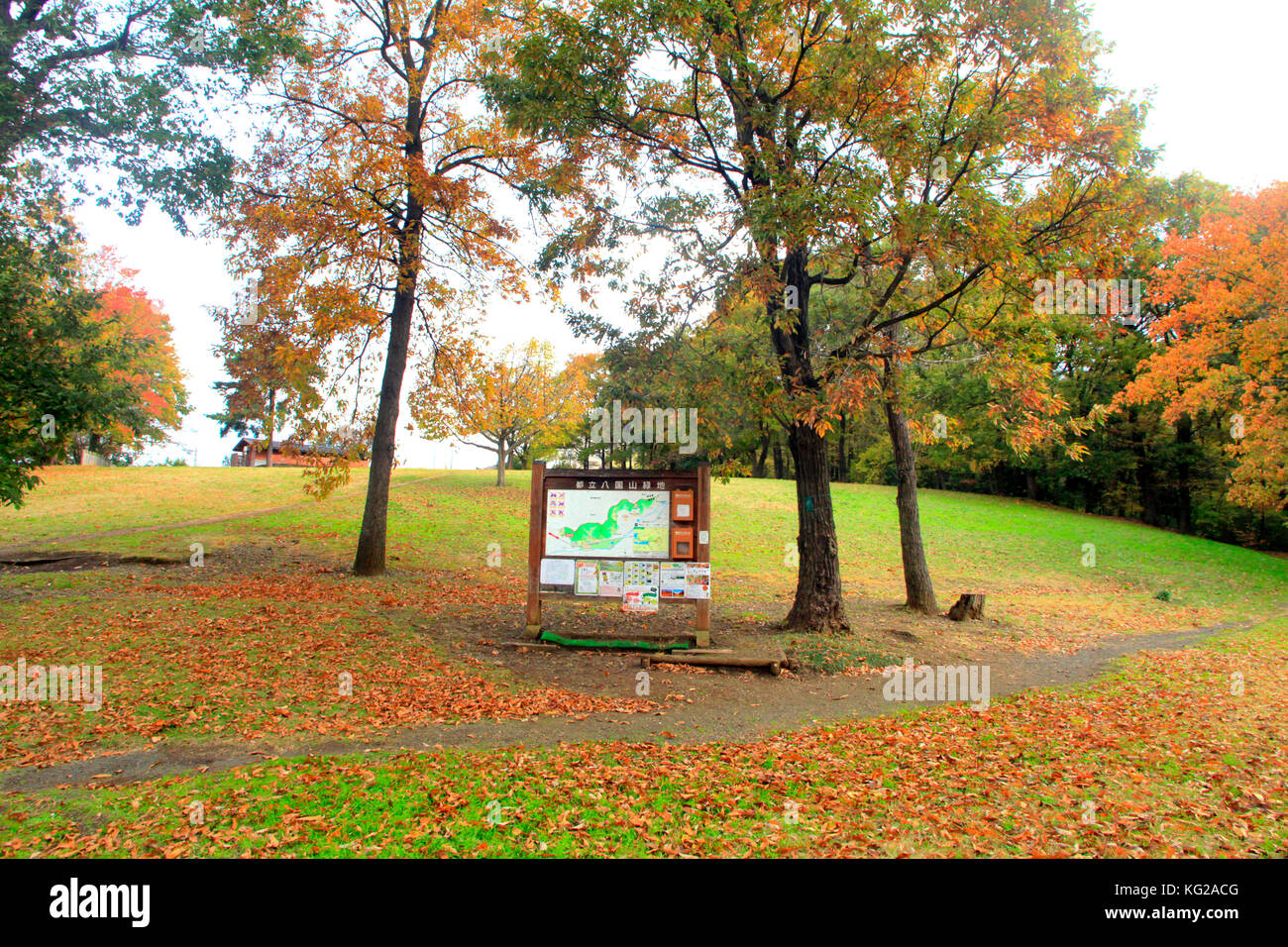 Hachikokuyama Park in Higashimurayama city Western Tokyo Japan Stock ...