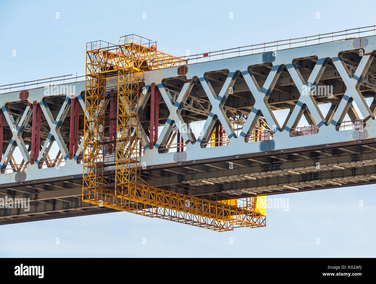 Construction on steel girder beam hi-res stock photography and images ...
