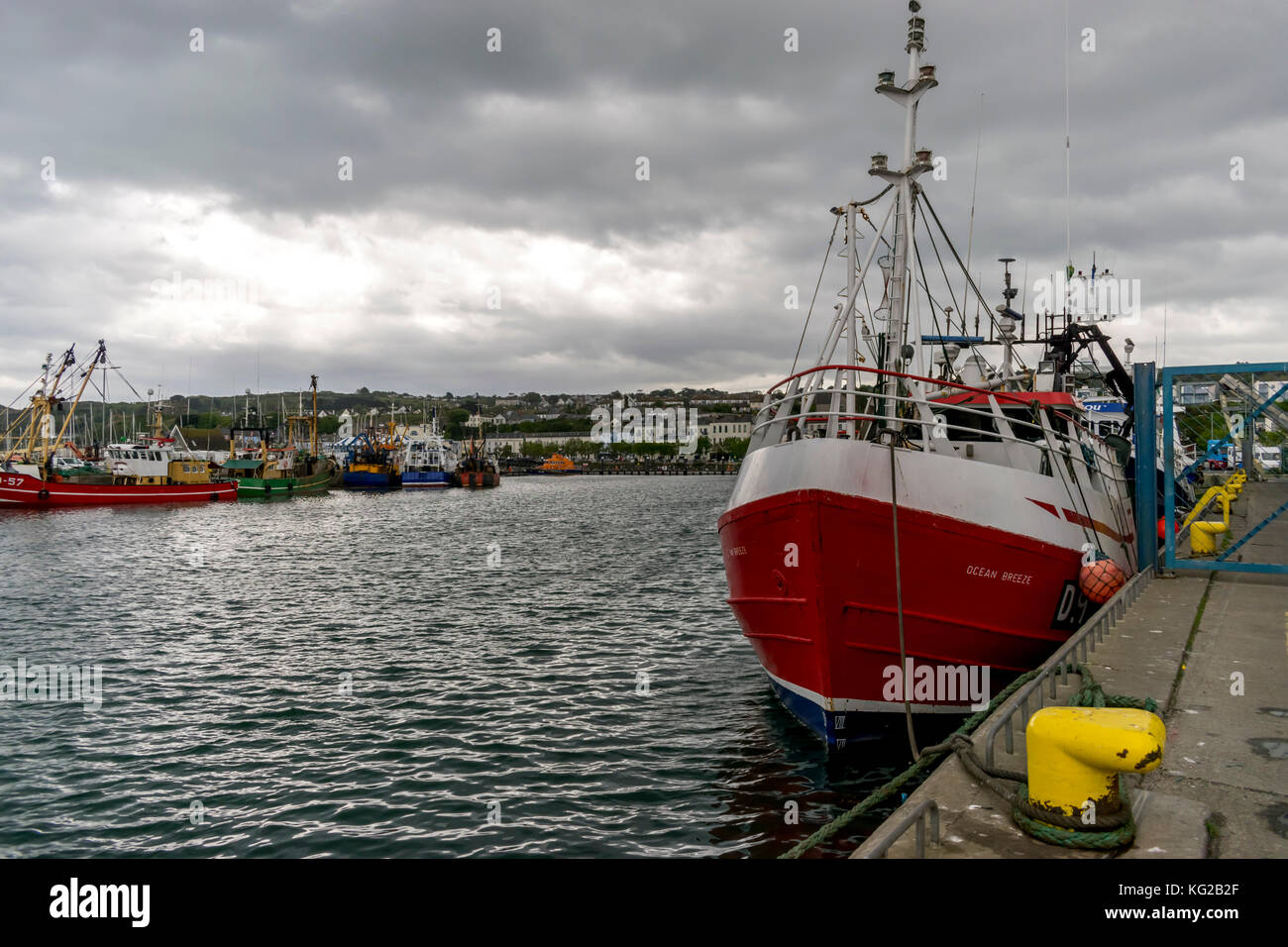 Howth Harbour Dublin Stock Photo - Alamy