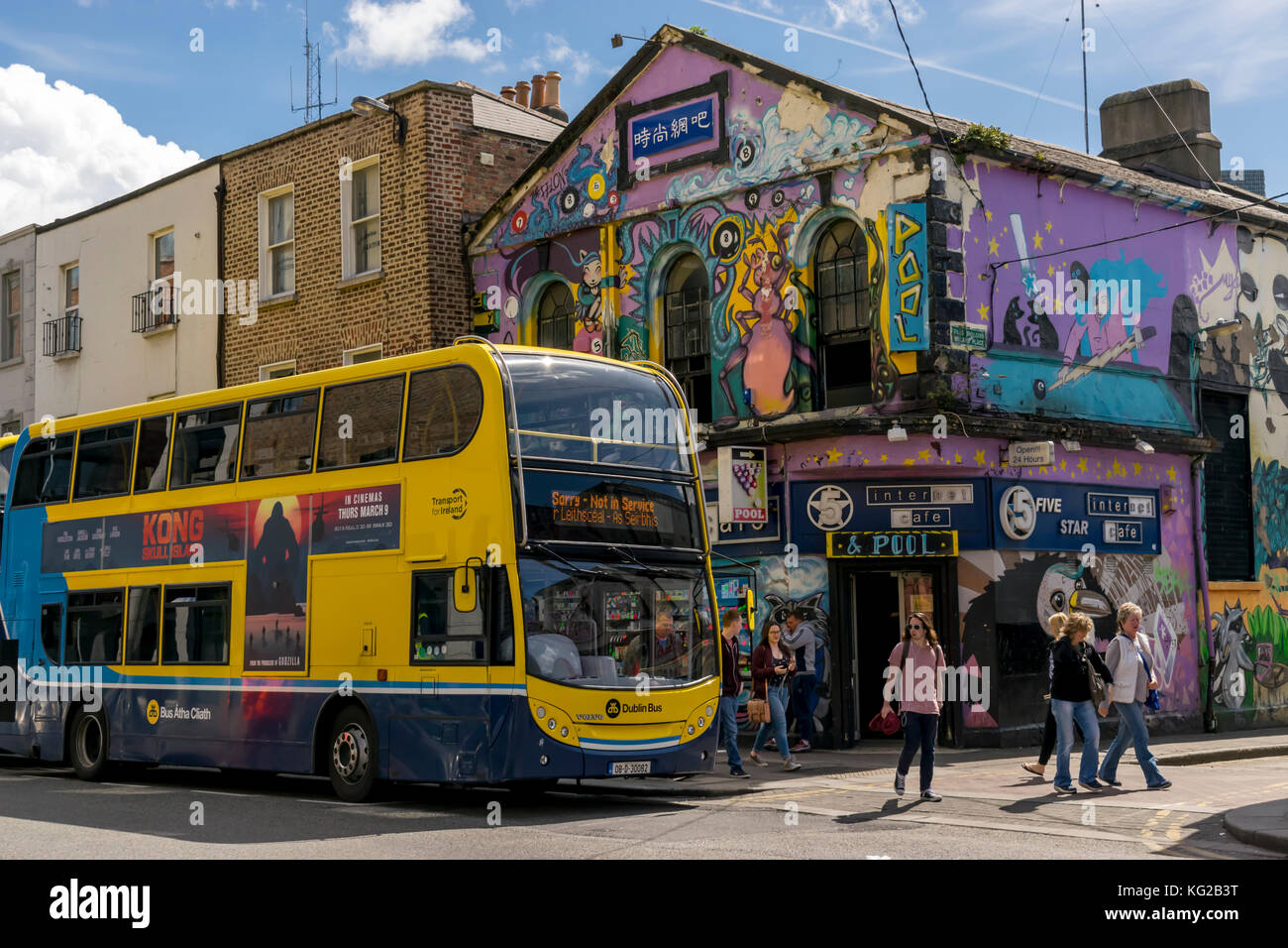 Colours of Dublin Stock Photo - Alamy