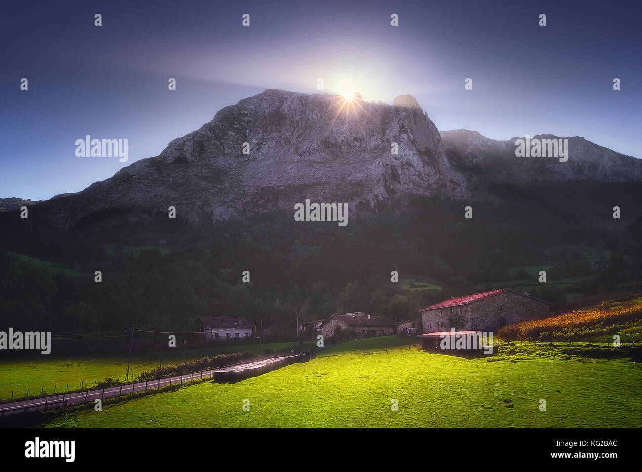 Arrazola village in the Basque Country Stock Photo - Alamy