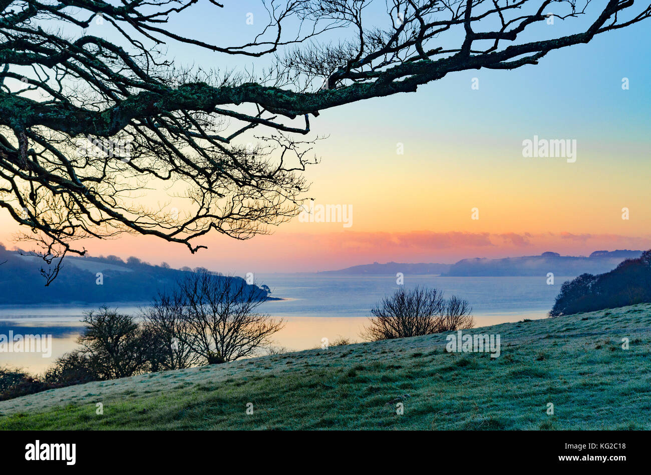 Fal river estuary winter hi-res stock photography and images - Alamy