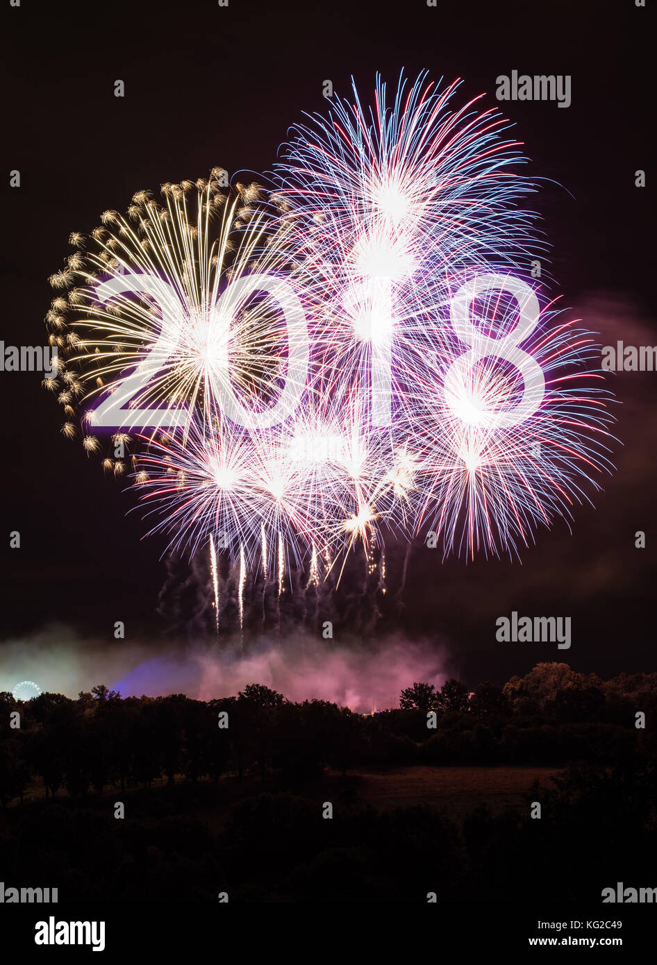 Happy New Year 2018 Stock Photo - Alamy