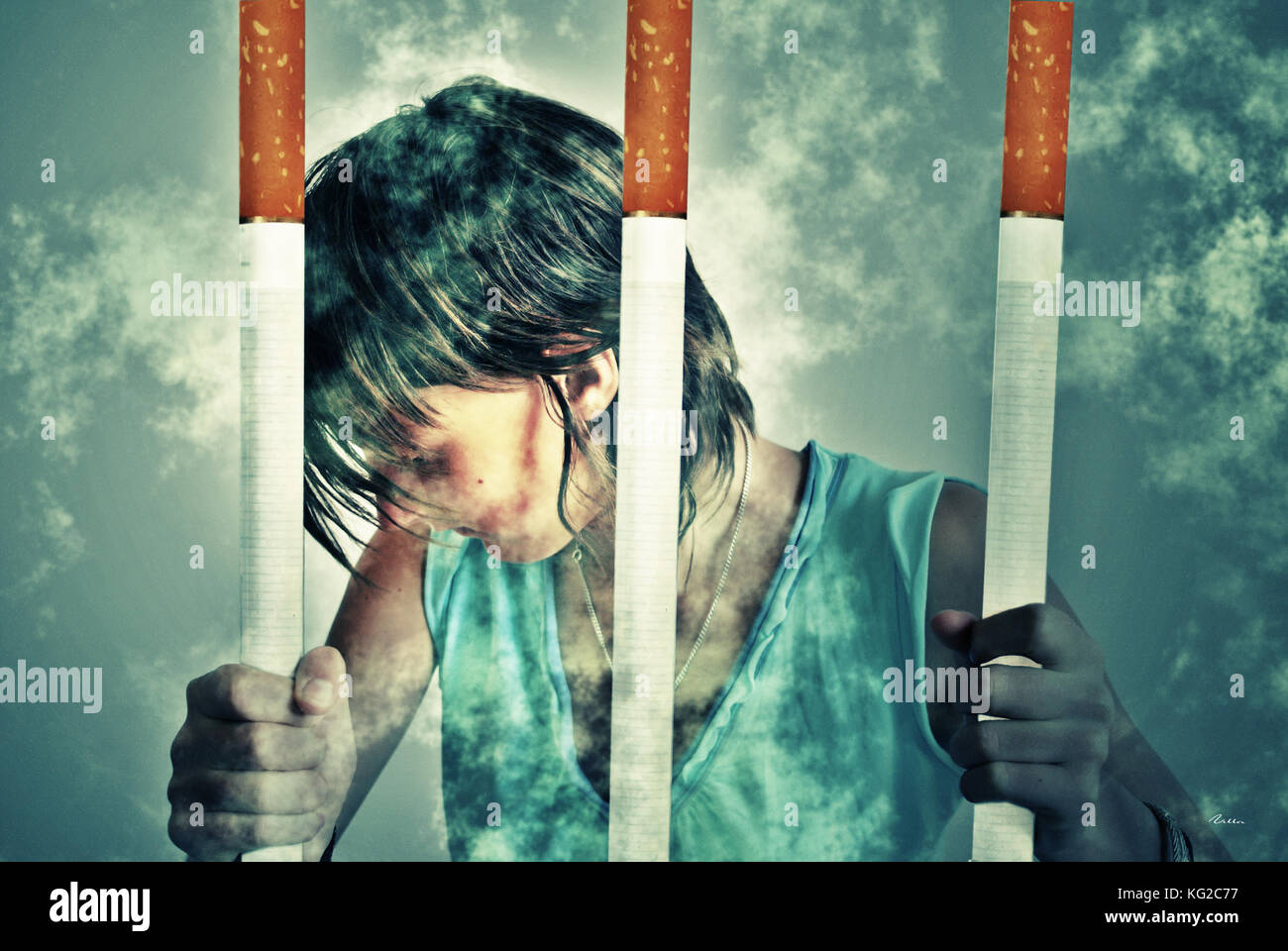 Prison nicotine hi-res stock photography and images - Alamy