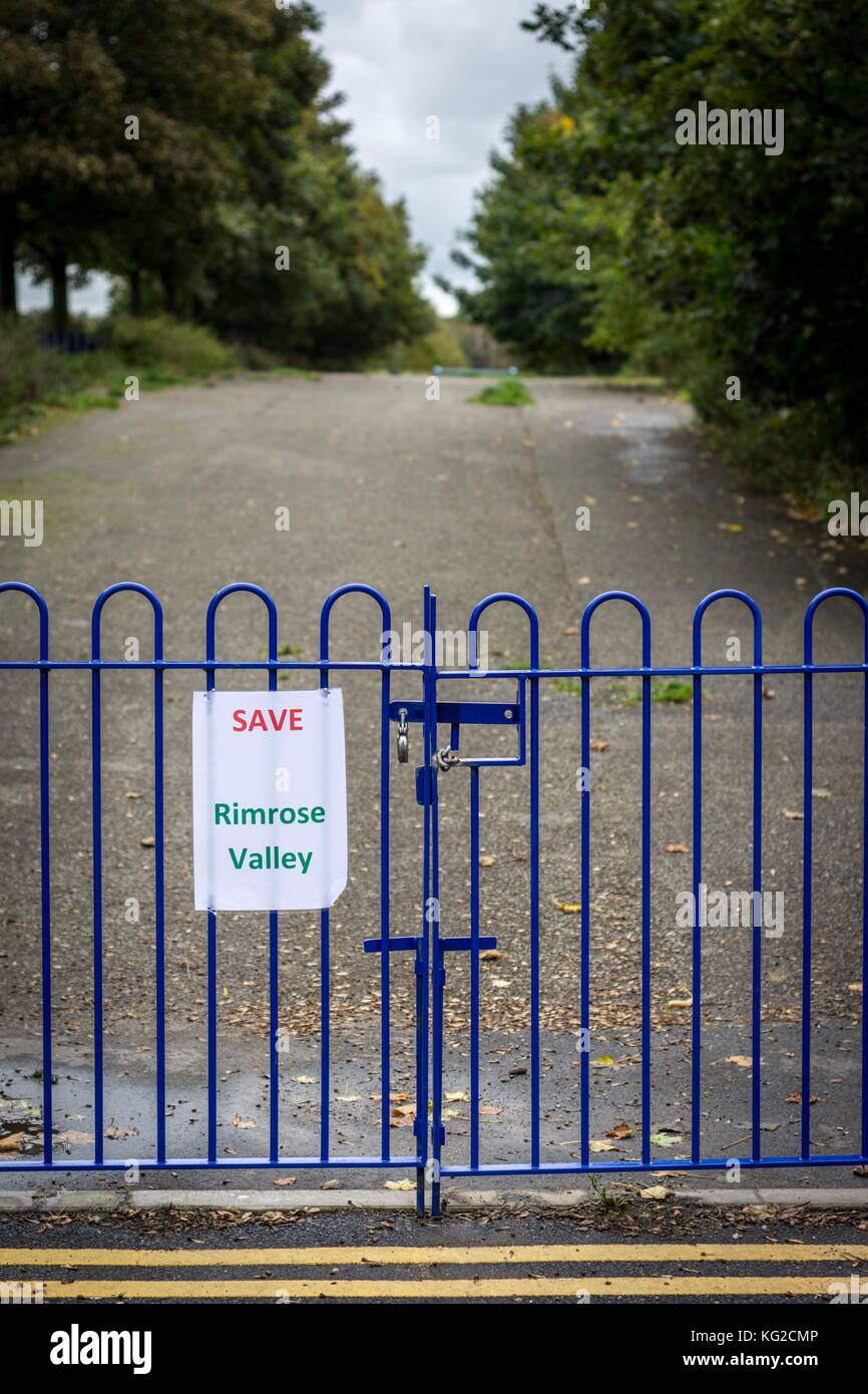 Rimrose Valley Park, Sefton, Liverpool, Merseyside. Peel Ports proposal ...
