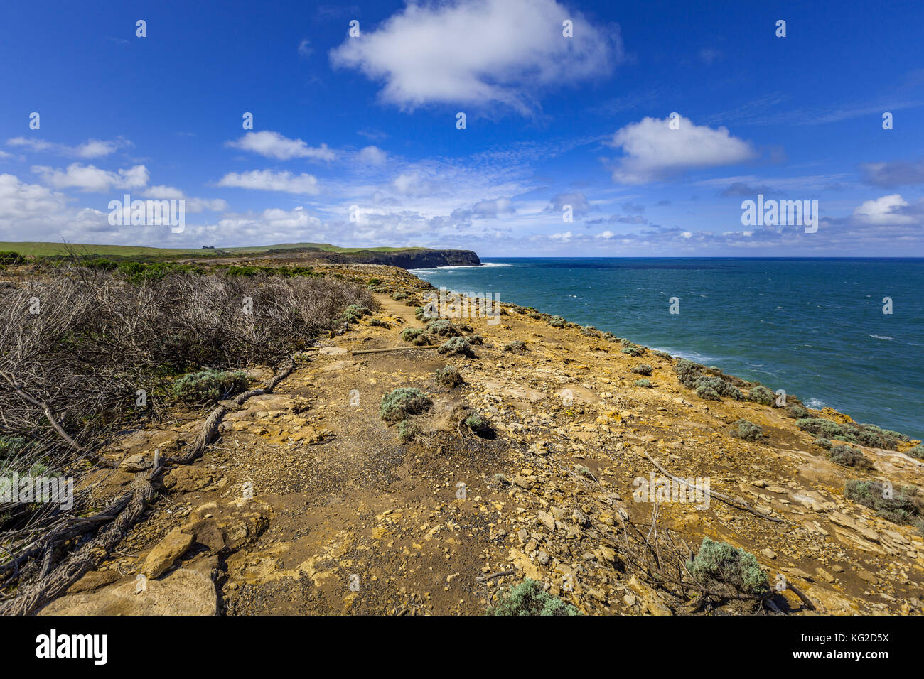 Beautiful rugged ocean coastline in Australia Stock Photo - Alamy