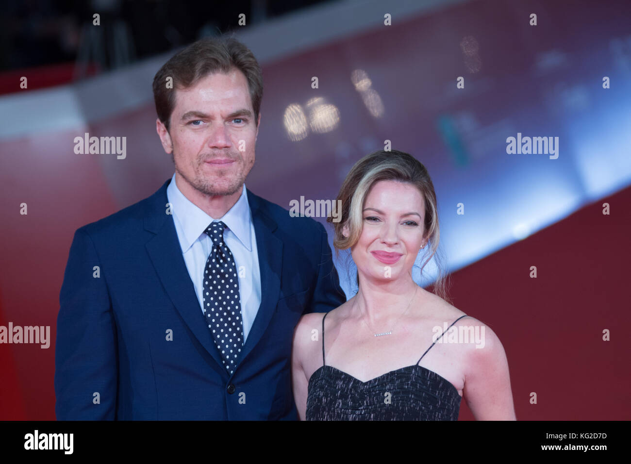 Roma, Italy. 02nd Nov, 2017. US actor Michael Shannon with his wife at ...