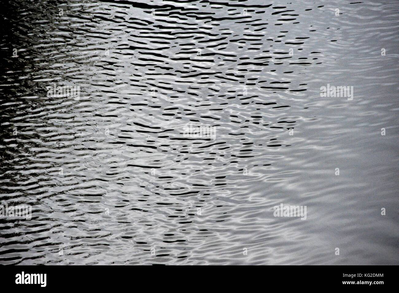 Wind Over Surface of Rippled Water Stock Photo - Alamy