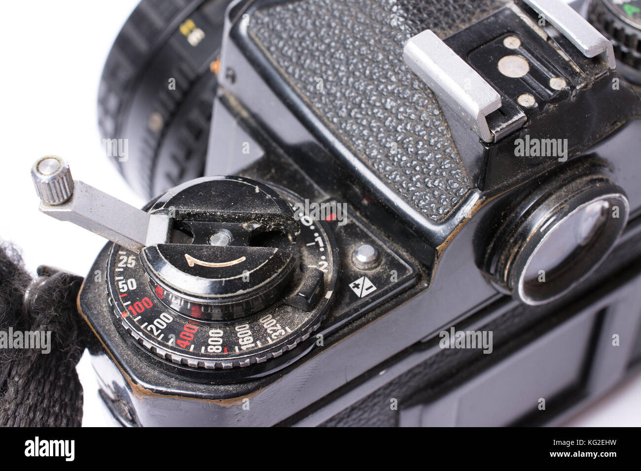 Old slr camera hi-res stock photography and images - Alamy