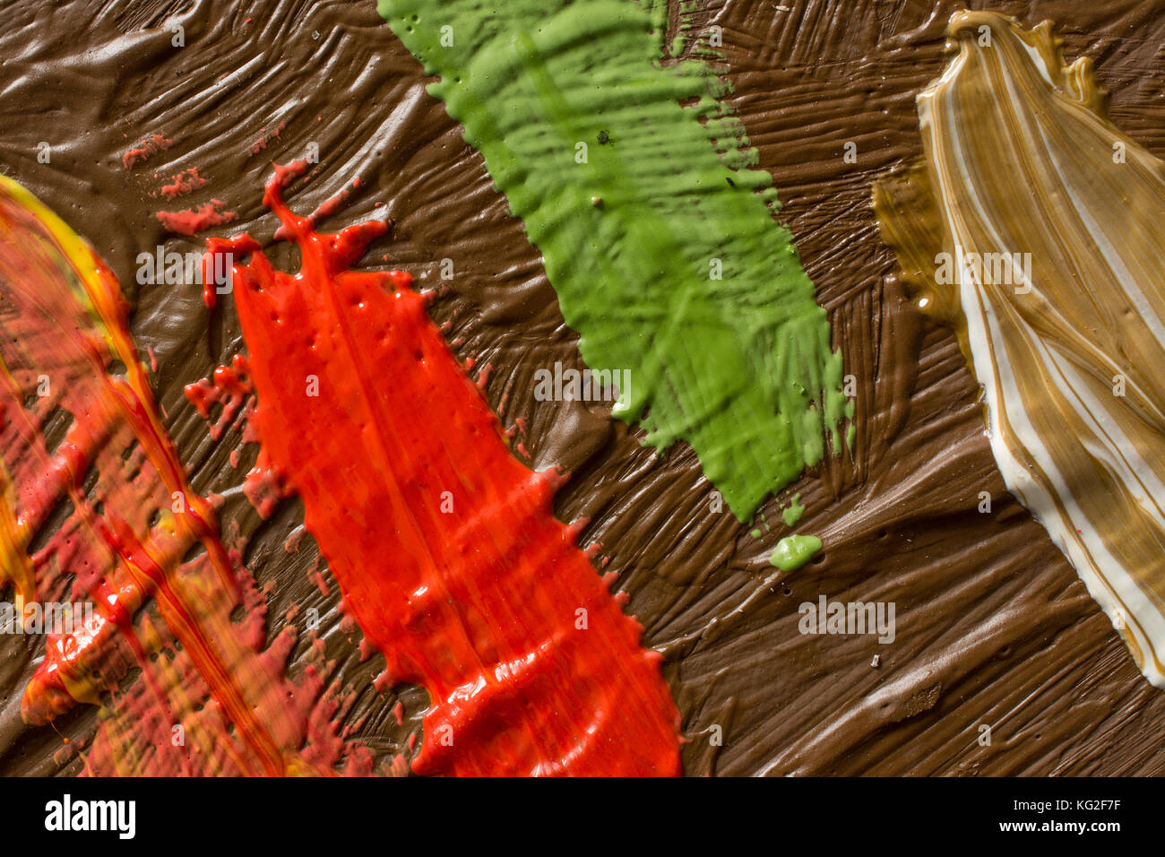 Abstract painting background. Wallpaper for a painter exhibition or ...